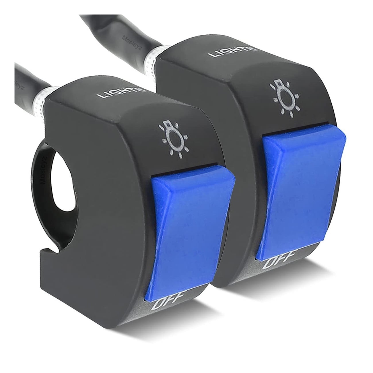 1 Piece Motorcycle Handlebar Switch Handlebar Toggle Switch with On Off ...