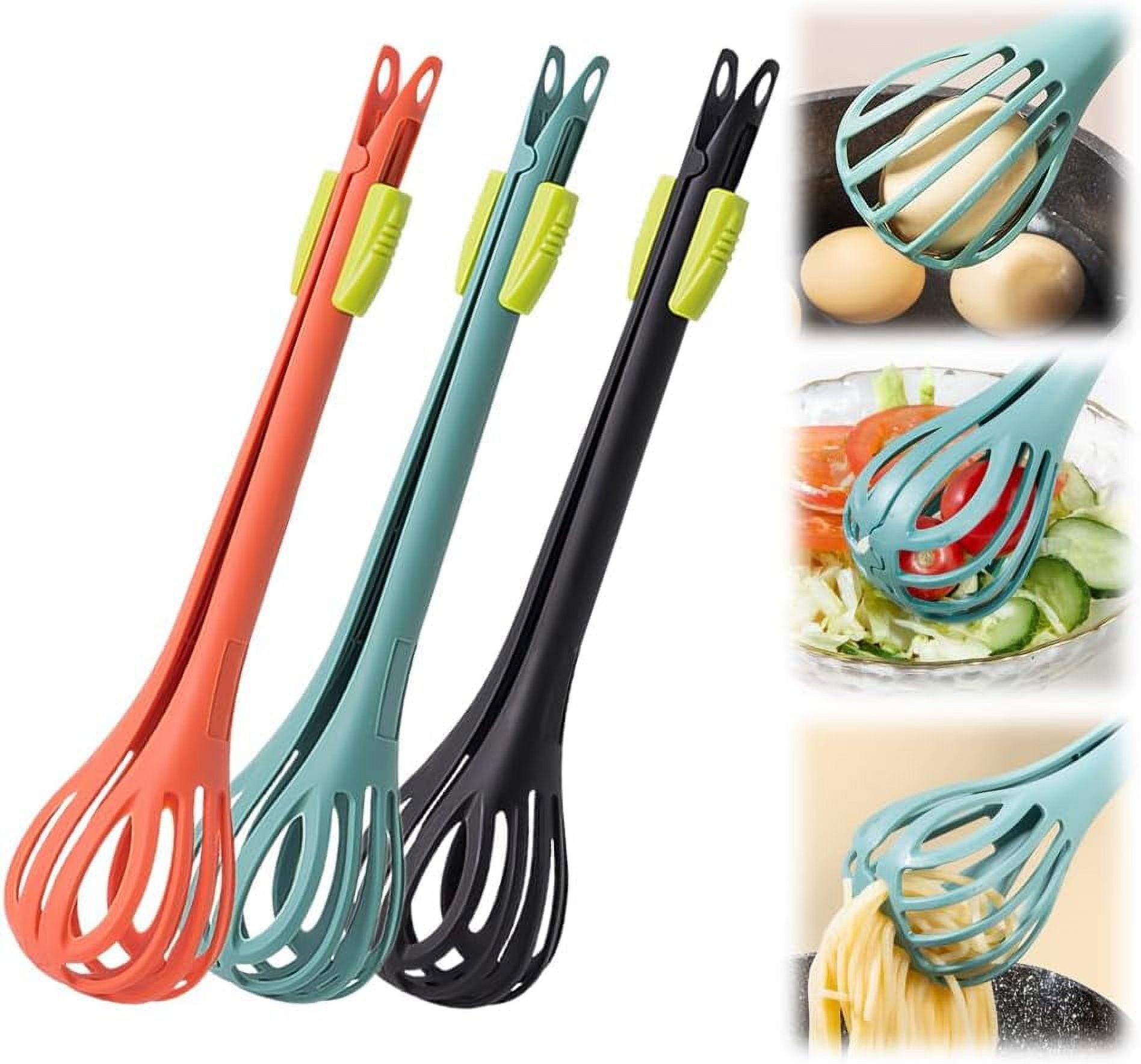 1 Piece Multi-functional 3-in-1 Whisk Clip Pasta Clip Egg Stirring ...