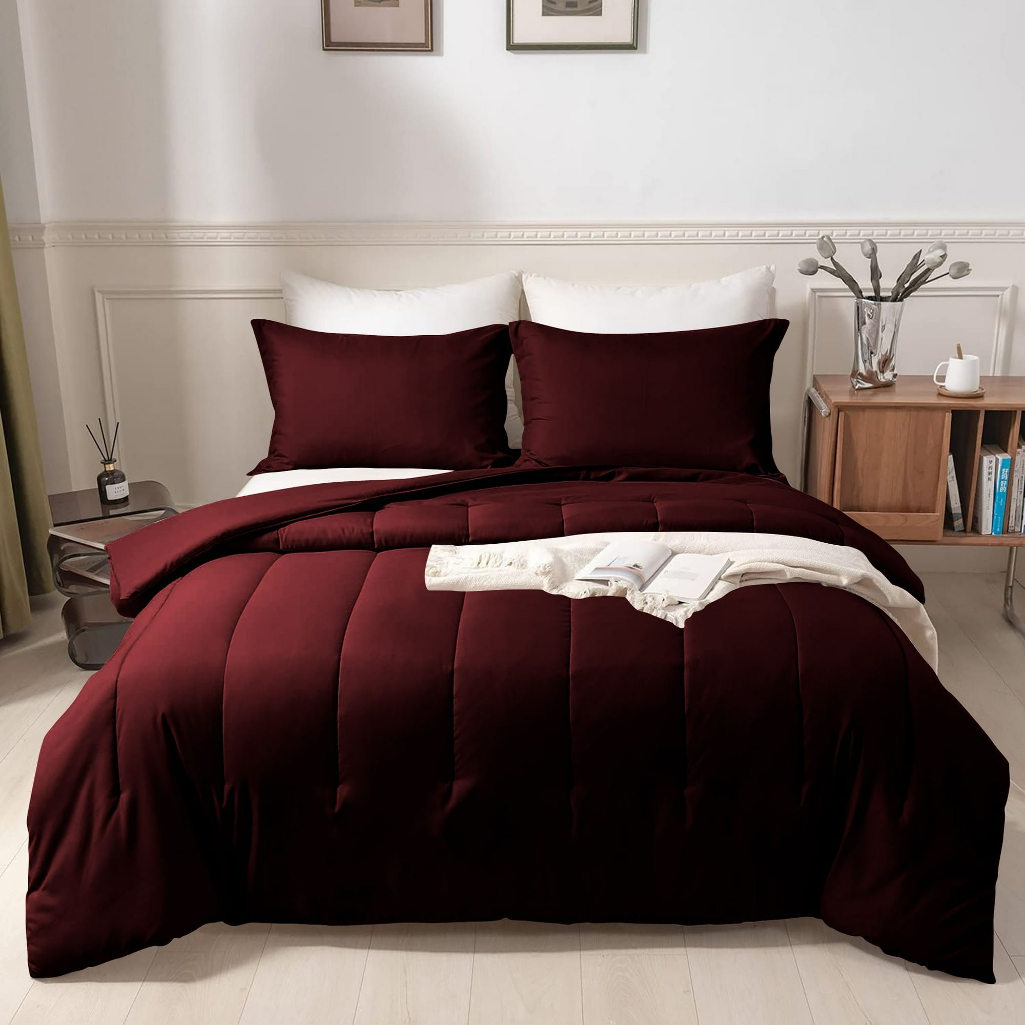 1 Piece New Straight Line Pattern Comforter, 800 TC, 100% Egyptian ...