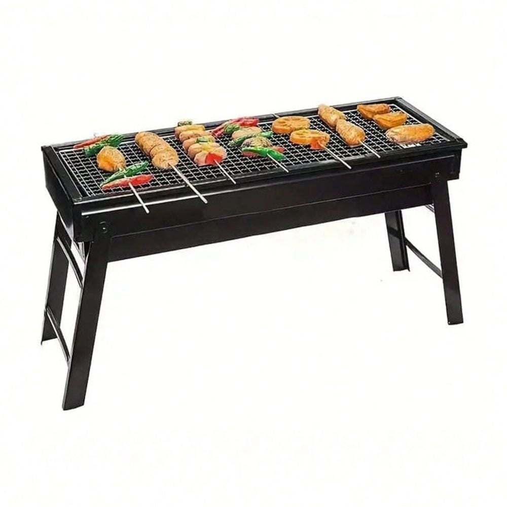 1 Piece Outdoor Large Grill, Outdoor Grill, Portable Charcoal Grill ...