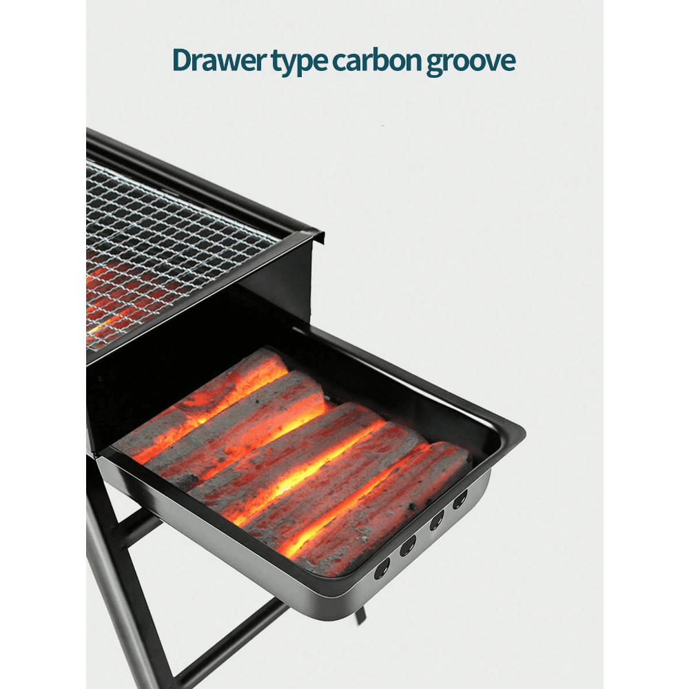 1 Piece Outdoor Large Grill, Outdoor Grill, Portable Charcoal Grill ...