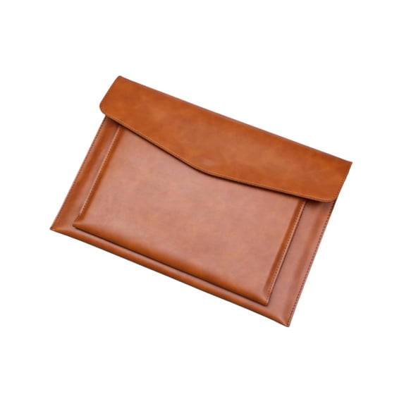 1 Piece PU Leather Envelope File Folders A4 Paper Document Filing ...