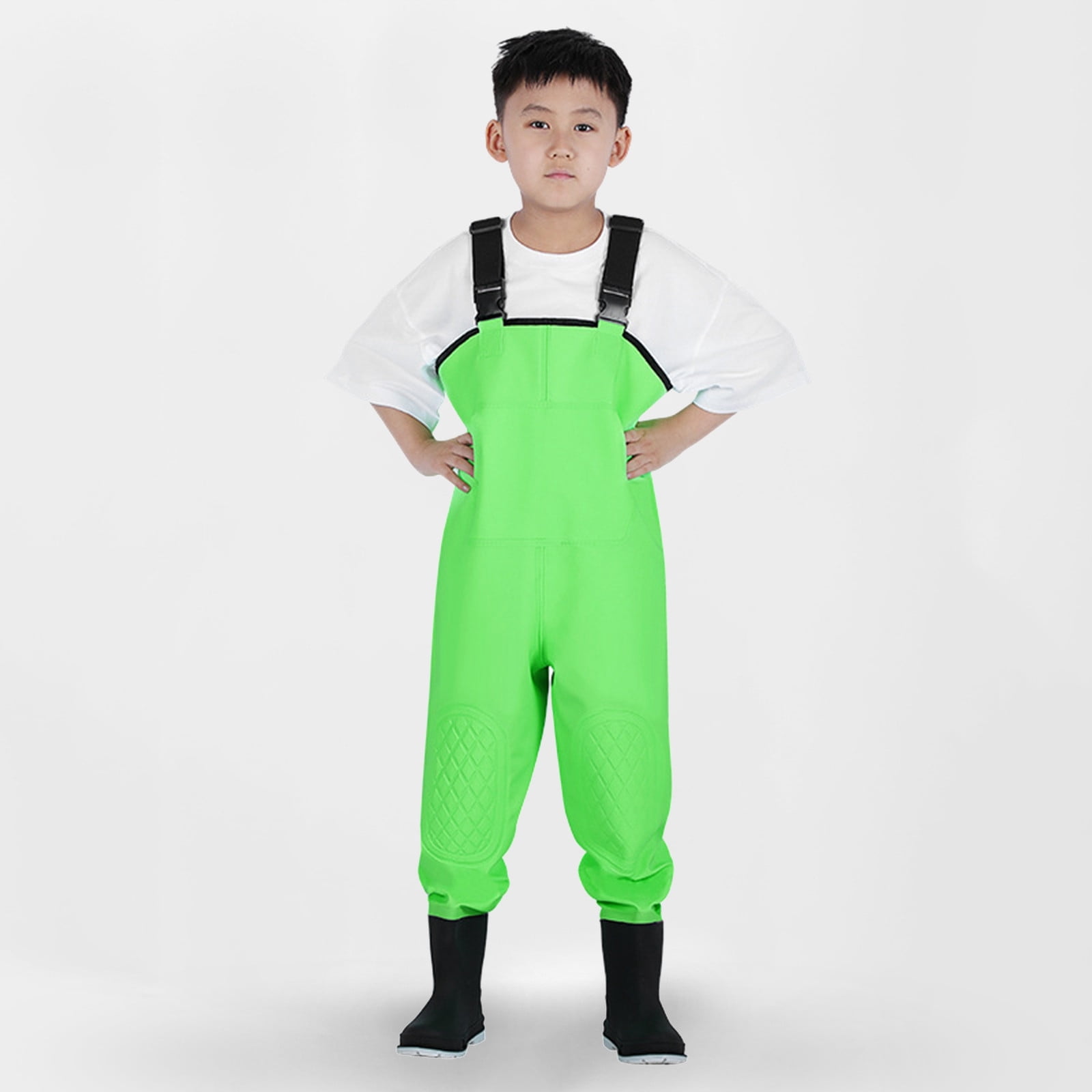 1 Piece Pants Wading Clothes Rain Pants Rain Boots One Children's ...
