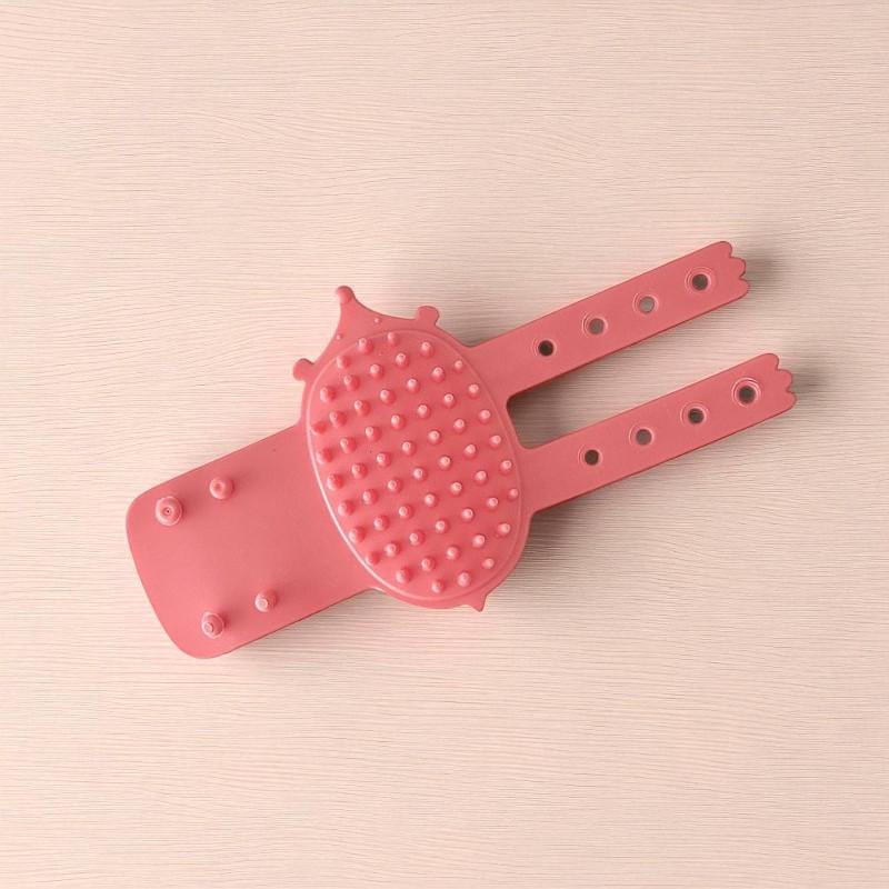 1 Piece Pink Cat Face Scratching Board Adjustable Silicone Self ...