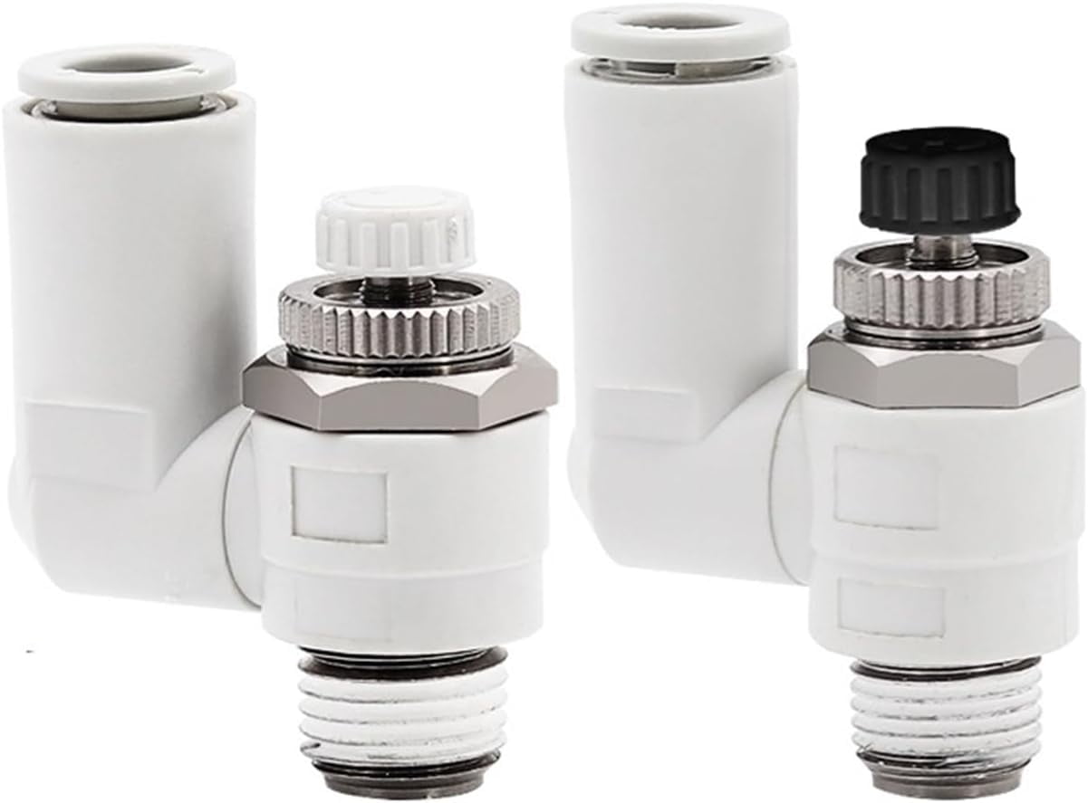 1 Piece Pneumatic Joint Speed regulating Valve air Joint Pipe Joint ...