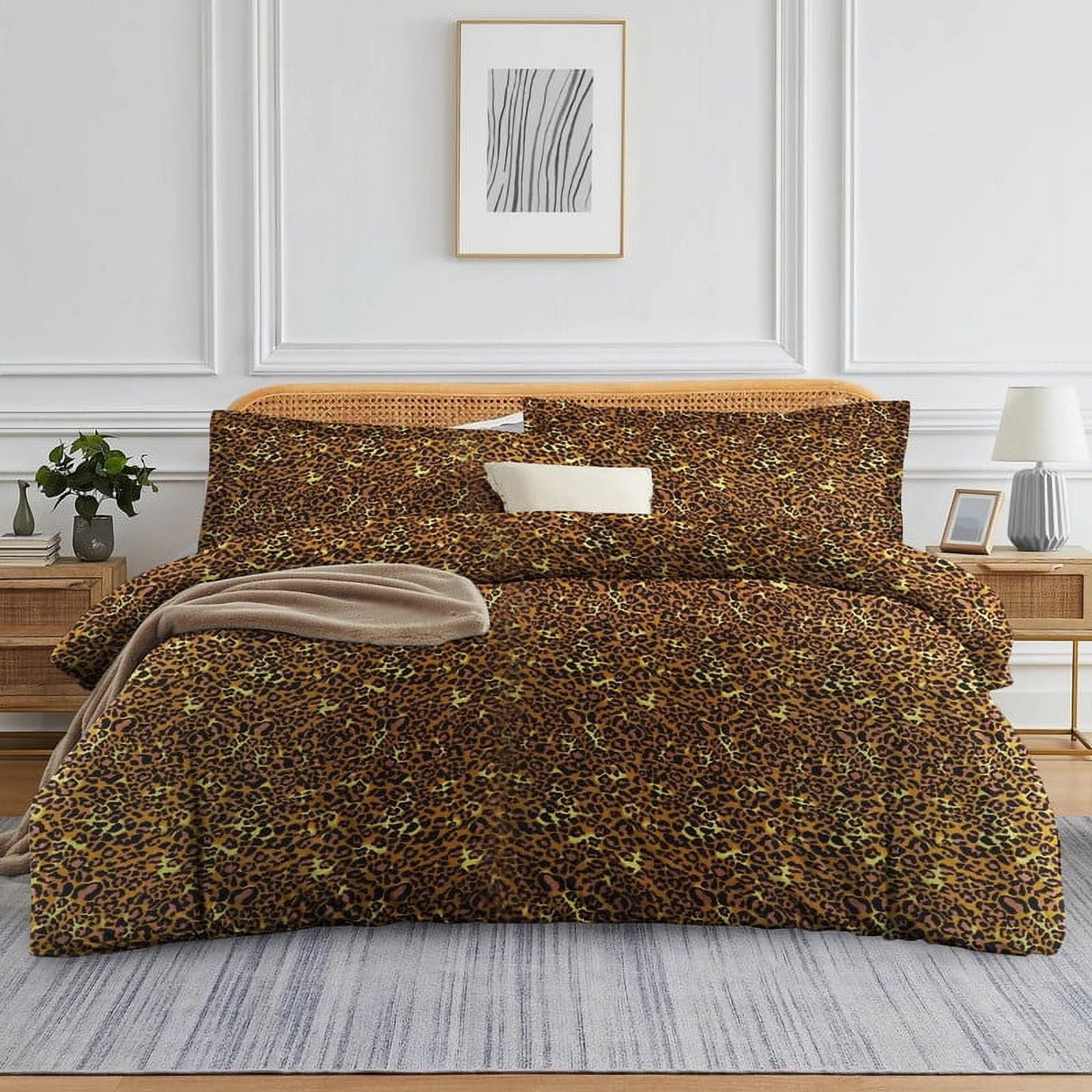 1- Piece Premium Duvet Cover -Full/Queen (90" x 90") Size - 400 Thread ...
