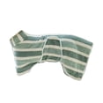 1 Piece Quick Drying Bathrobe Striped Dressing Gown Adjustable Belly ...
