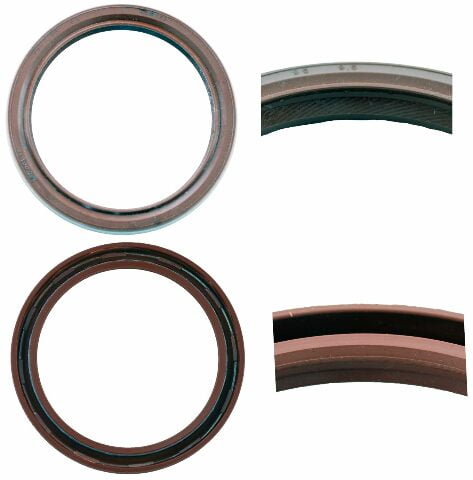 1-Piece Rear Main Seal | Compatible with various Pontiac/GM/Jeep/AMC 2 ...