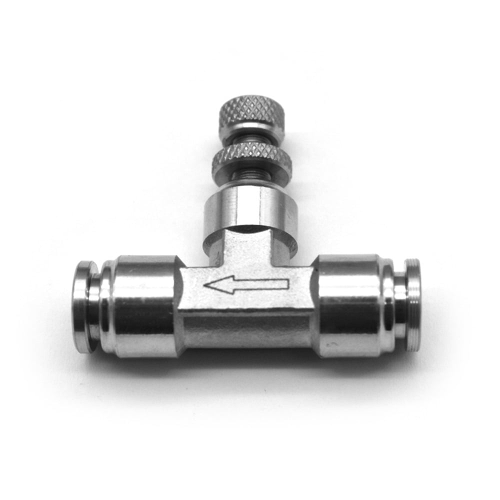 1 Piece SA Pneumatic Connector 304 Stainless Steel Metal Air Connector ...