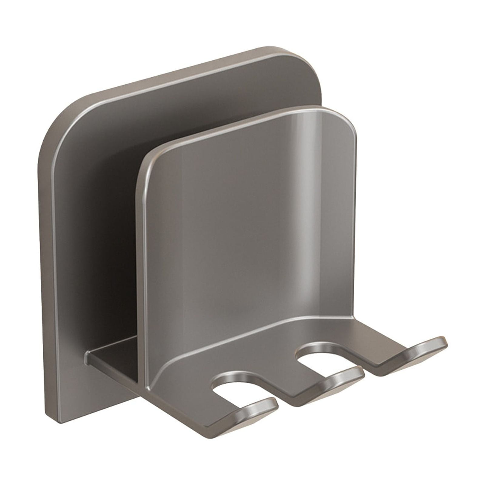 1 Piece Seamless Wall Mounted Non Porous Chopper Brush Rack Storage ...