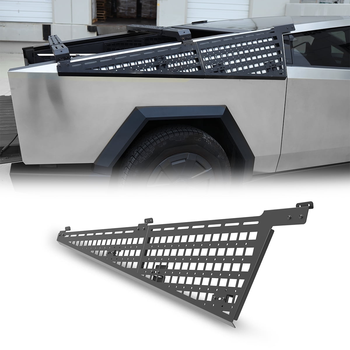 1 Piece Side Sail Molle Panel for 2024 2025 Tesla Cybertruck,Metal ...