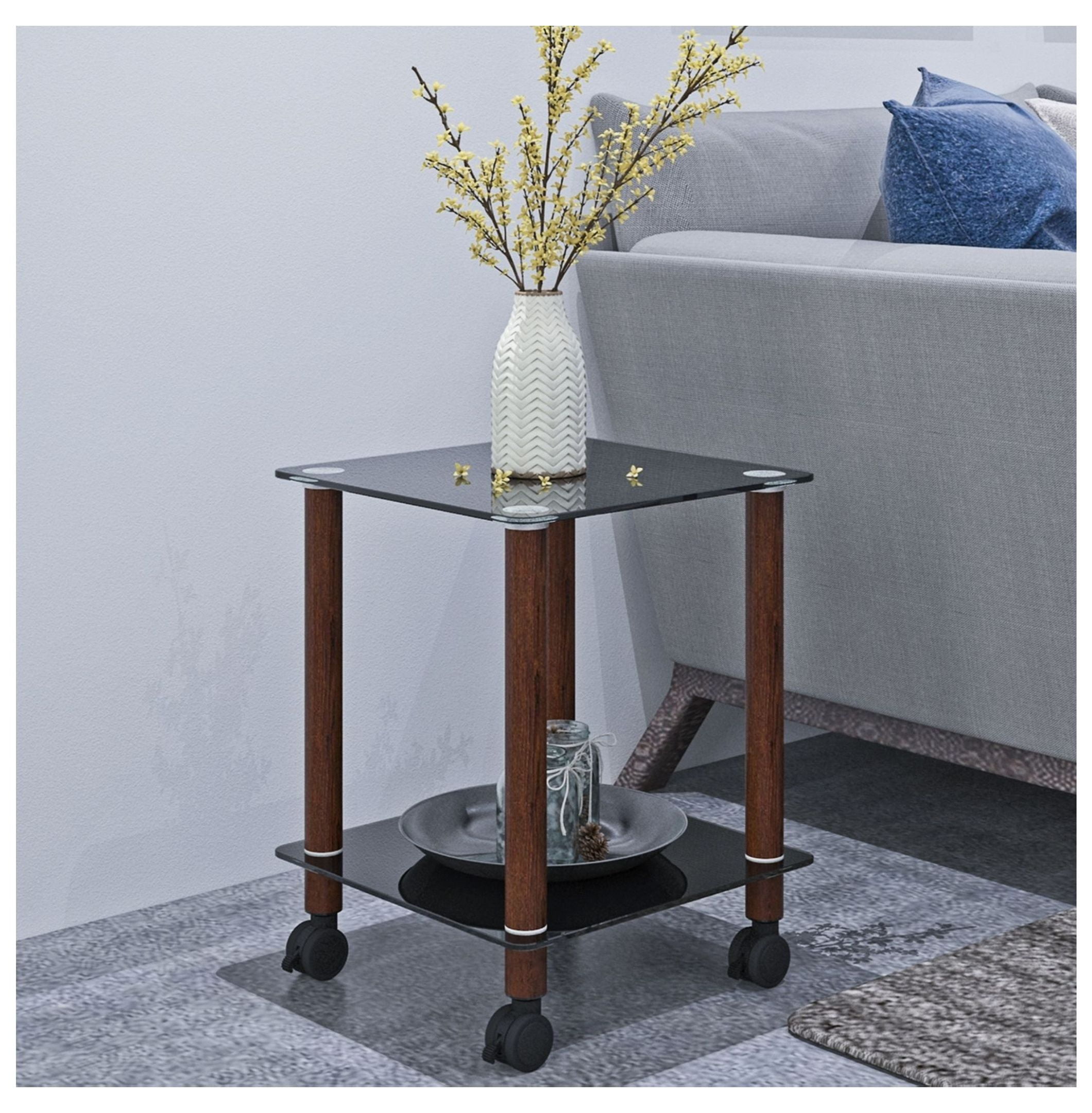 1-Piece Side Table ; 2-Tier Space End Table ; Modern Night Stand; Sofa ...