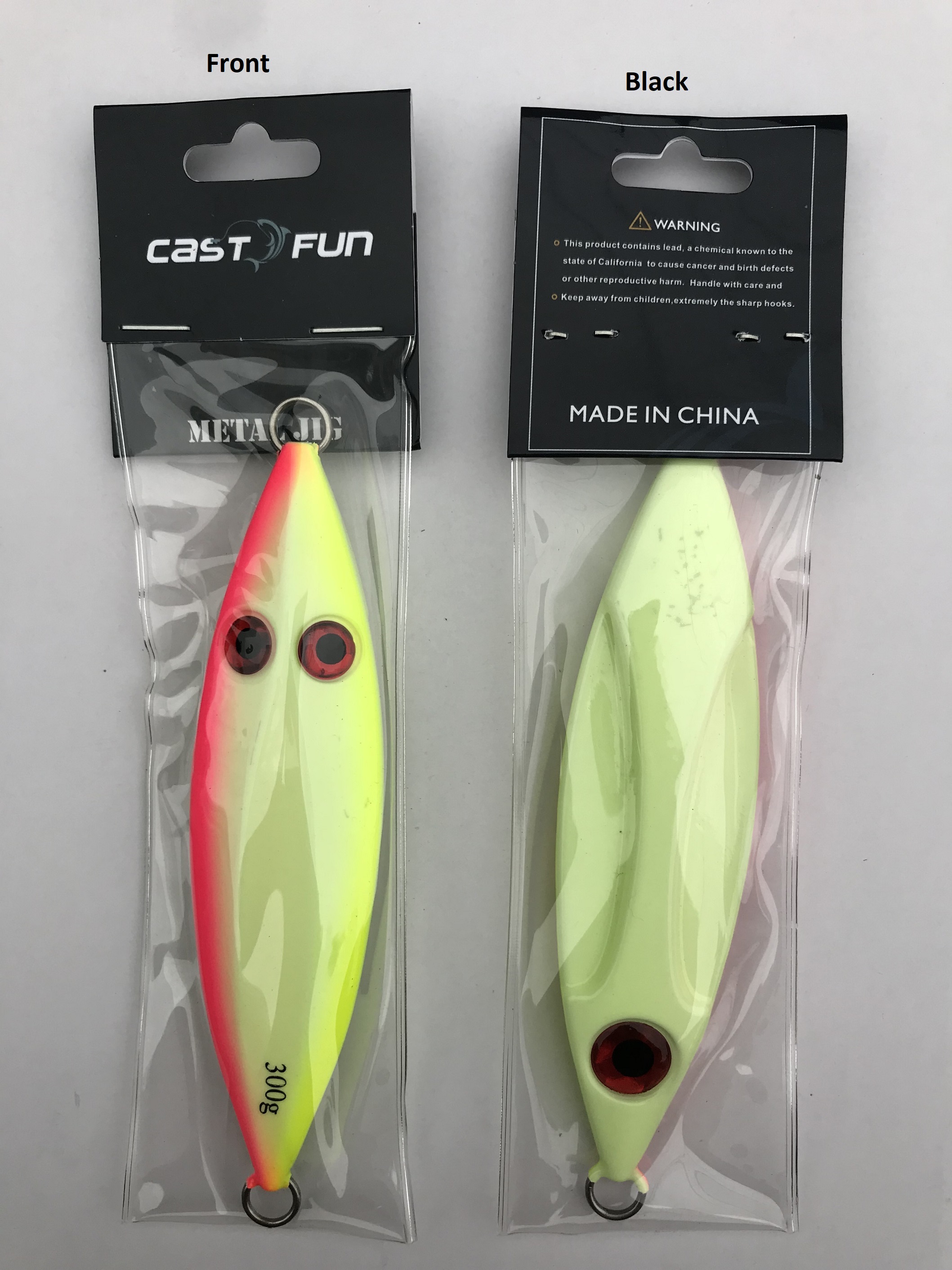 1 Piece Slow Fall Pitch Fishing Lures Sinking Lead Metal Flat Jigs ...