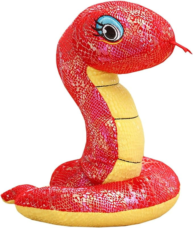 1 Piece Snake Plush Ornament Mascot 2025 Chinese Year of Snake Present ...