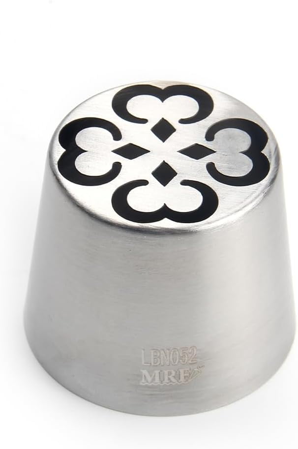 1 Piece Stainless Steel Extra Large Cherry Pattern Icing Tip,Pastry ...