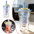 1 Piece Summer Cup Easy To Clean Water Cup For Toddlers Outdoor Travel ...
