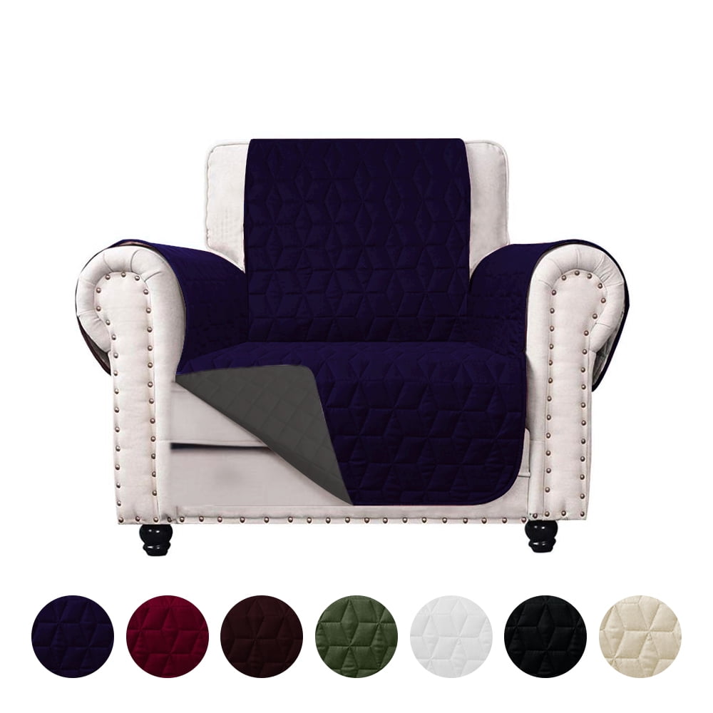 1-Piece Ultra-soft, Reversible, Non-Slip Furniture Protector for Chairs ...