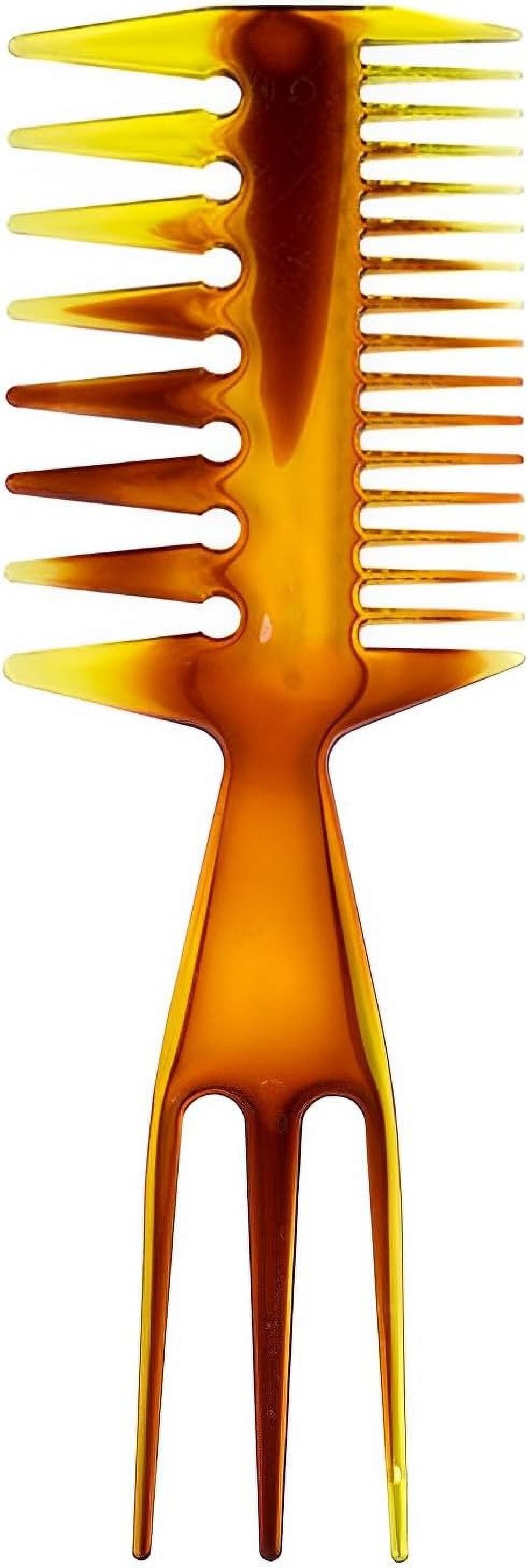 1 Piece Wide Comb, Double Sided Wide Coarse Tooth Comb, Antistatic ...