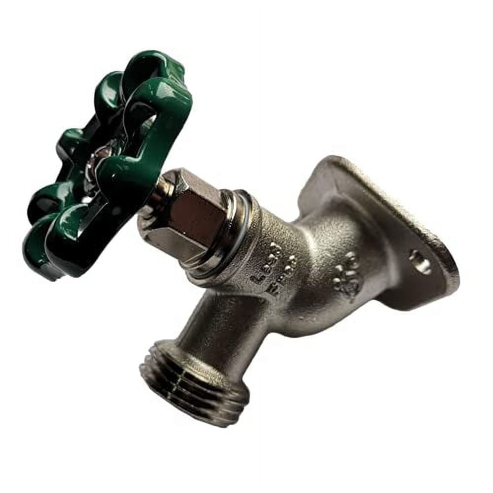 1 Piece XFITTING 3/4" Female NPT X 3/4 GHT Sillcocks, GHT (Garden Hose Threaded) - Brass, 1 Pack ...