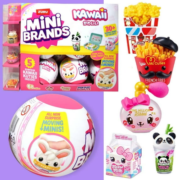 1 Piece Zuru Mini Brands Kawaii in Capsule in PDQ - Series 1 , Only 1 ...