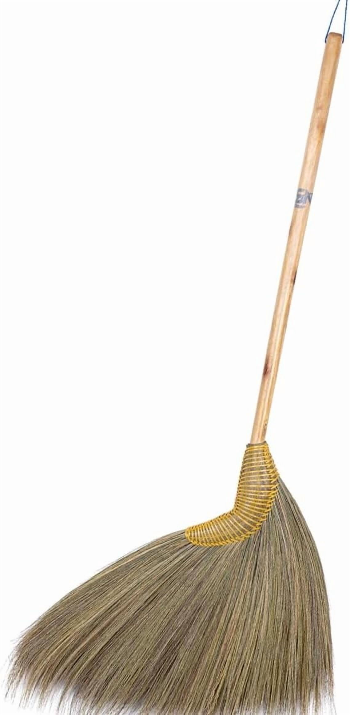 1 Piece of Asian Broom Whisk Broom Thai Natural Grass Broom Solid Wood ...