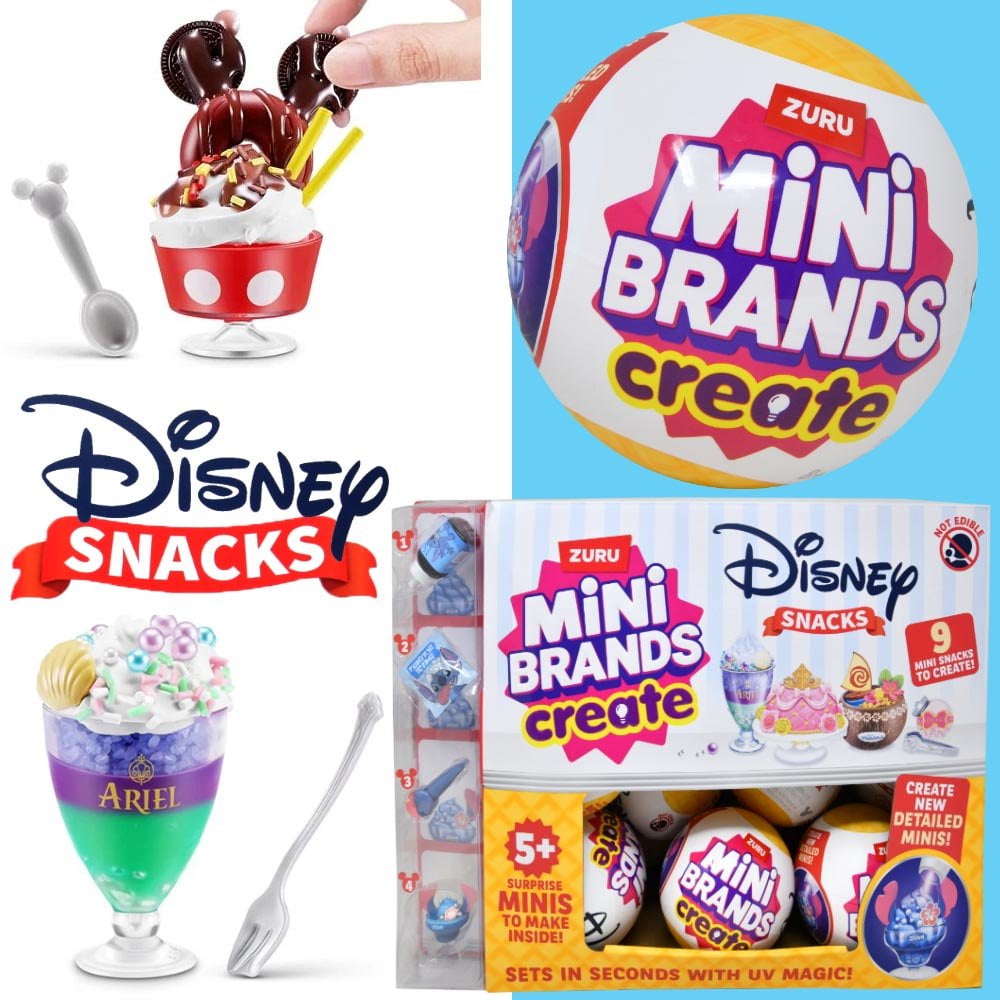 1 PieceZuru Mini Brands Disney Snacks Create in capsule in PDQ - Series ...