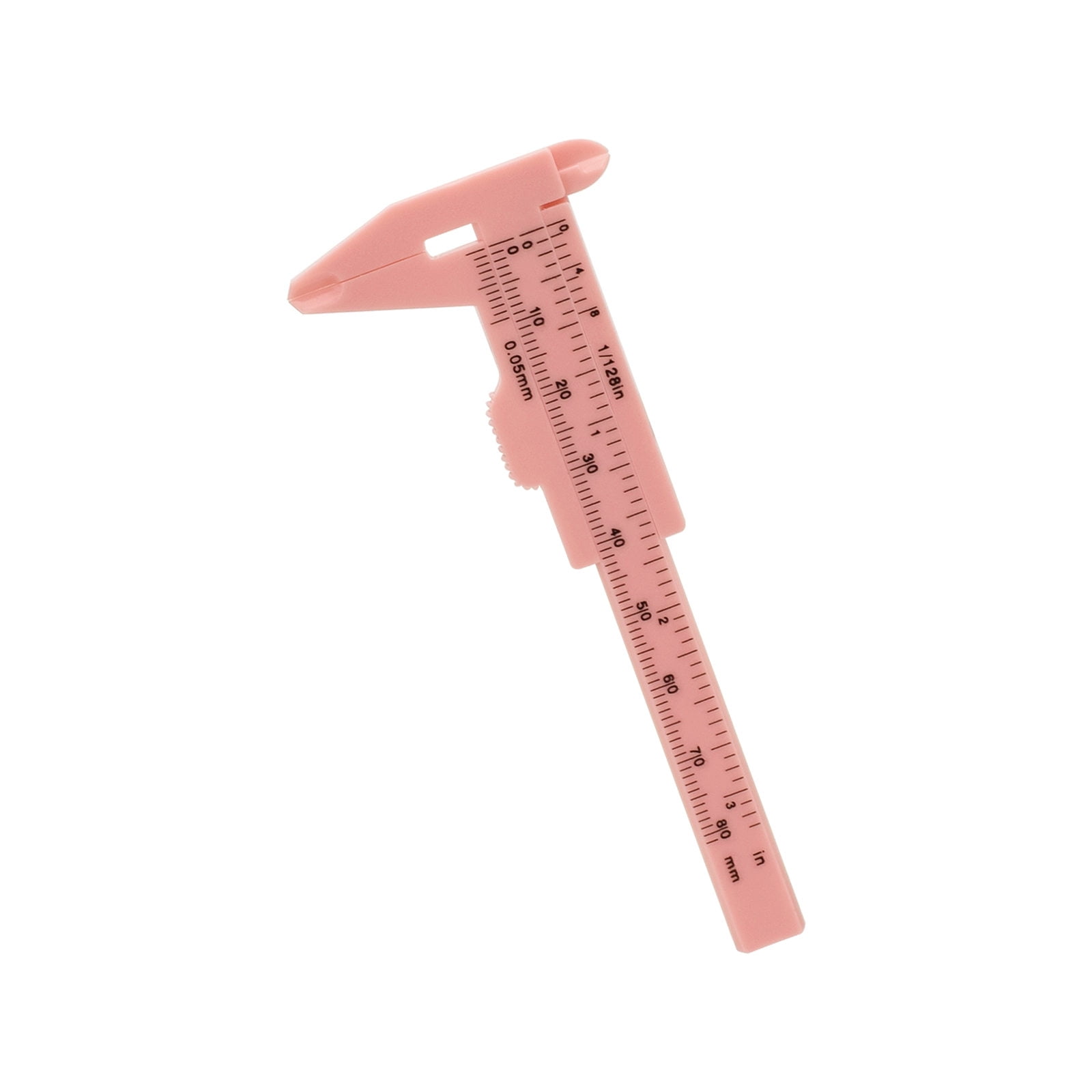 1 Pieces 80 mm Mini Plastic Caliper Vernier Caliper Double Scale ...