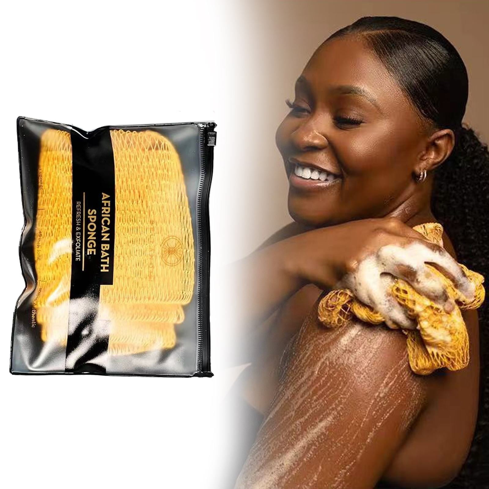 1 Pieces African Net Sponge, Authentic Real African Exfoliating Net ...