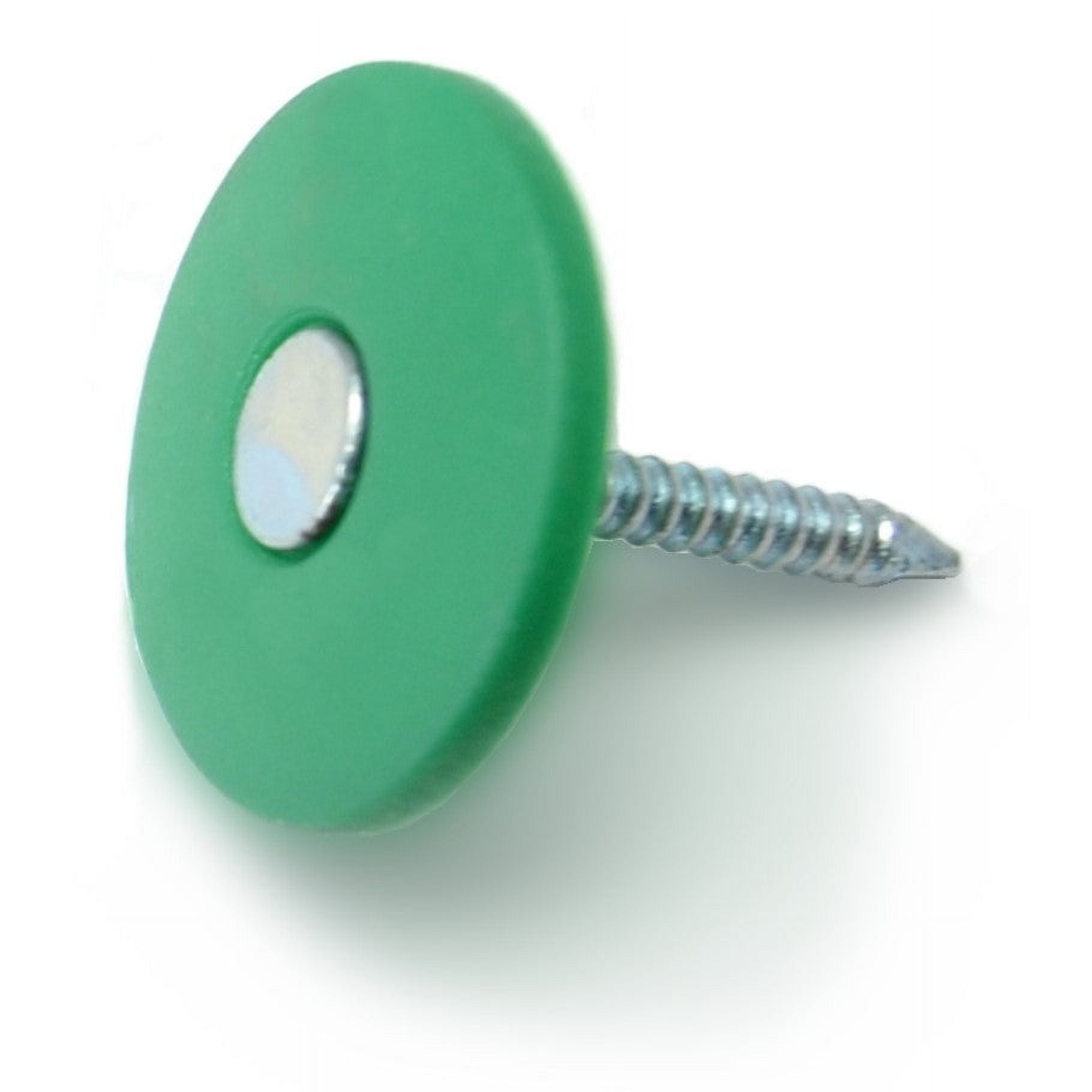 Monster Fastener Plastic Cap Nails, Green and Silver - Walmart.com