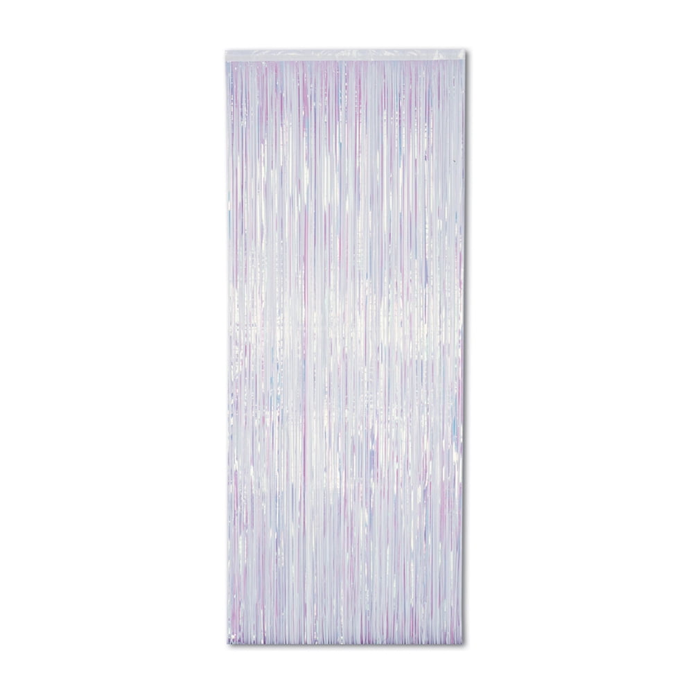 1-Ply FR Gleam 'N Curtain (opalescent) Party Accessory (1 count) (1/Pkg ...