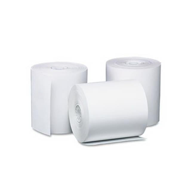 1-Ply Thermal Cash Register & Pos Roll, White - Walmart.com