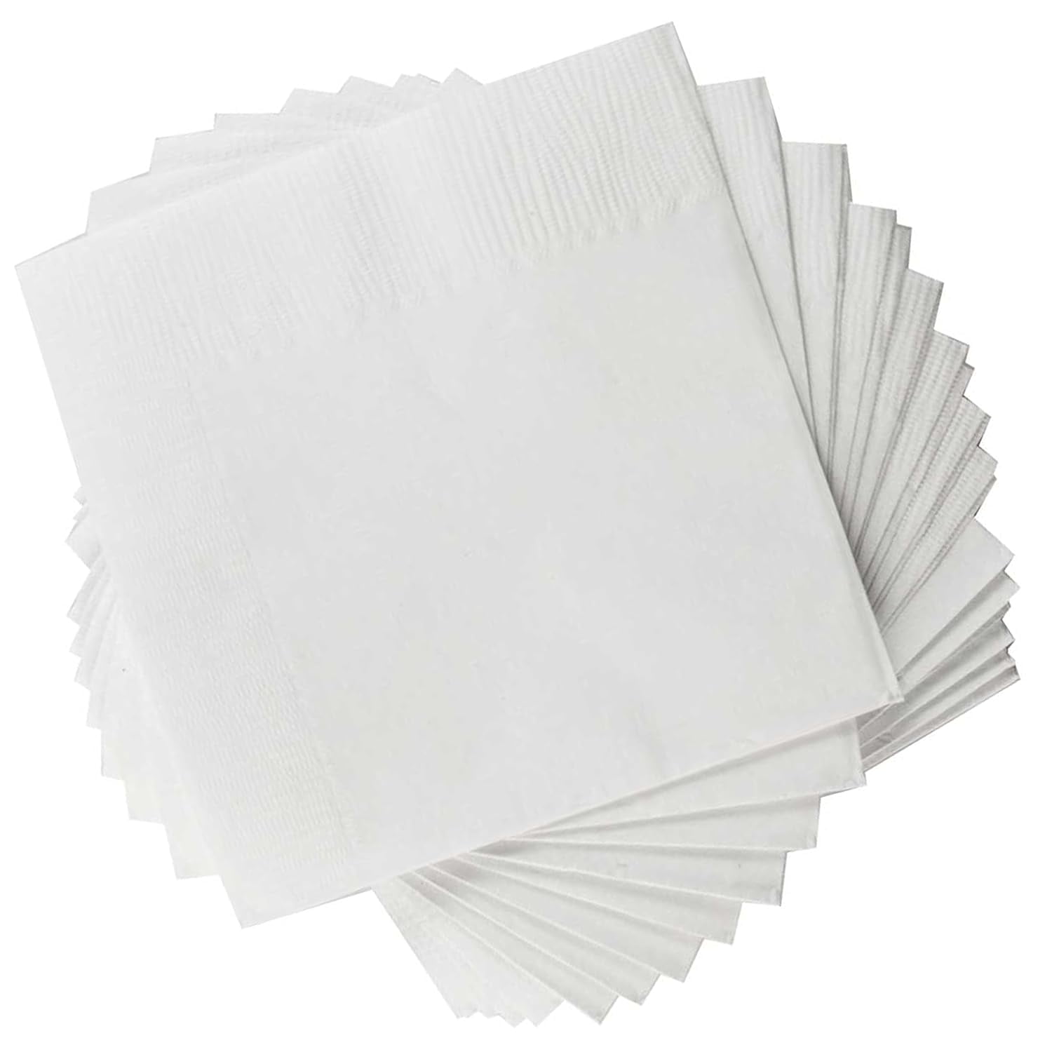 1 Ply White Cocktail Napkins- Pack of 1,000ct - Walmart.com