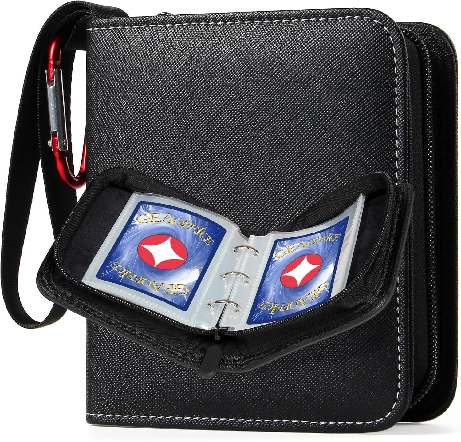 1 Pocket Card Binder Mini Size, Super Lightweight Small Collectible ...
