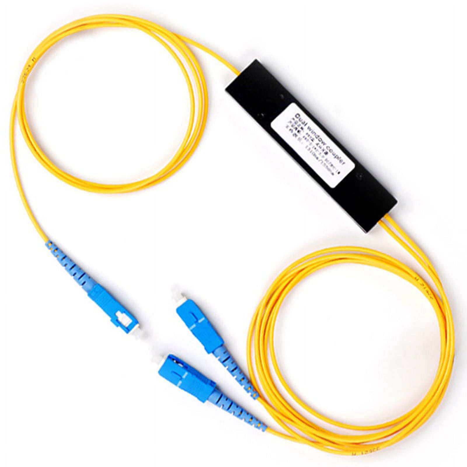 1 Point 2 Taper Fiber Optic Splitter Splice Box Splitter SC Port FTTH Fiber Home Cold Connection ...