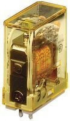 1 Pole SPDT, 24 VDC Coil, Blade Terminal, Check Button W LED Indicator ...