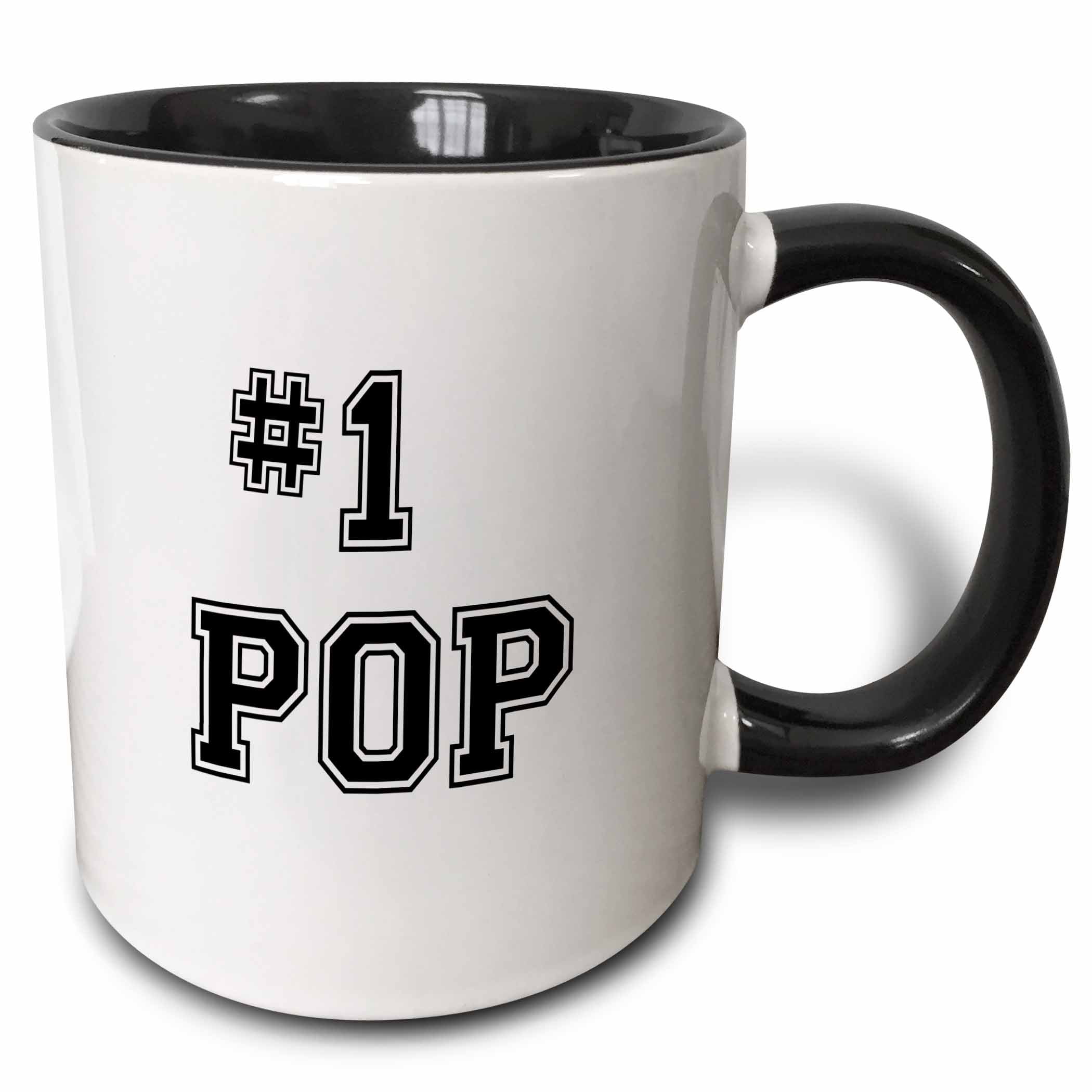 #1 Pop - Number One Pop - for worlds greatest and best dads - black ...