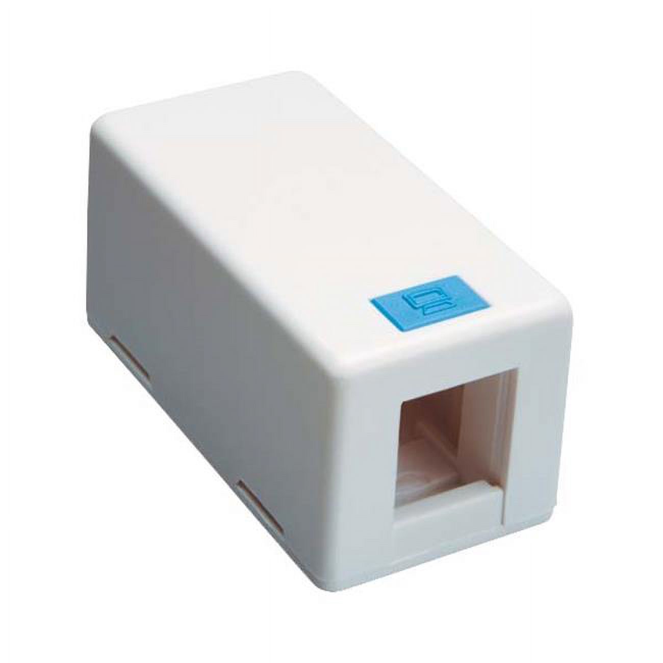 1 Port-A Surface Mount box for Keystone Modules - Light Almond ...