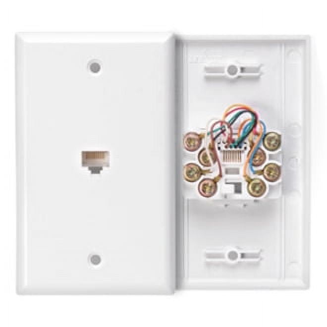 1 Port Network Faceplate - Walmart.com