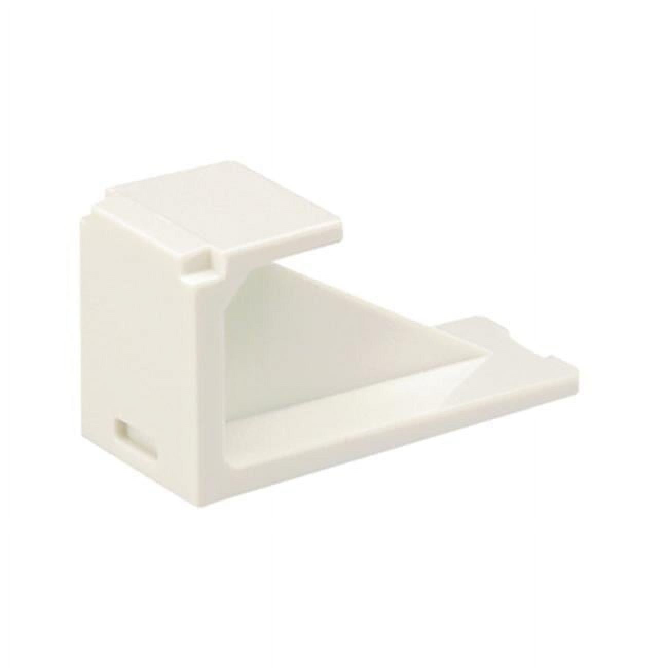 1 Port Off White Blank Module Pack of 10 - Walmart.com