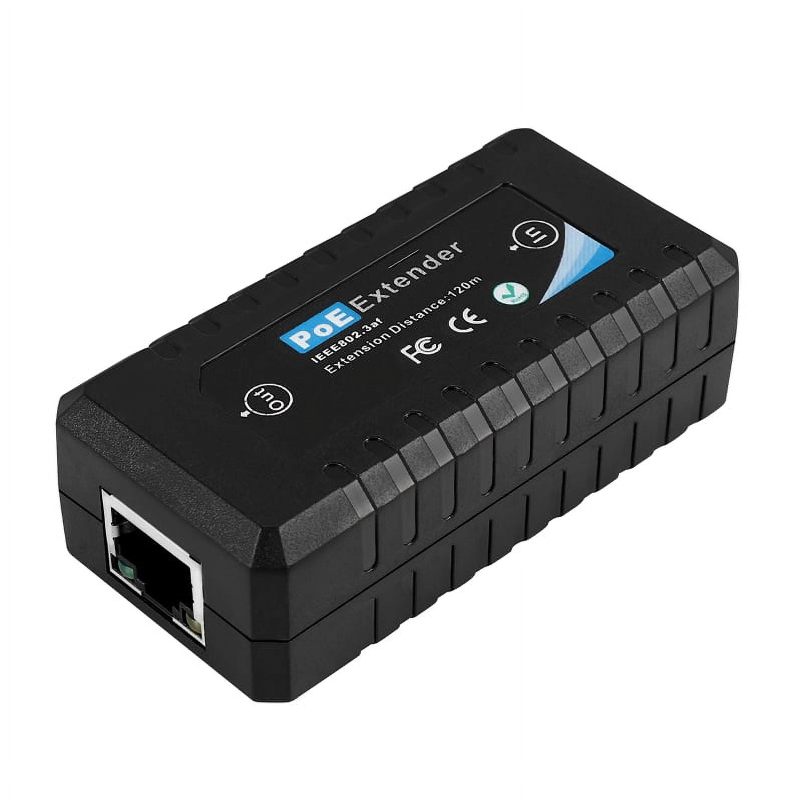 1 Port POE Extender 10/100Mbps with IEEE 802.3Af Standard Input ...