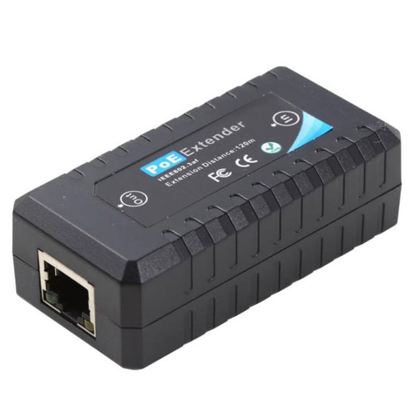 1 Port POE Extender for IP Camera Transmission Distance 120 Meters ...