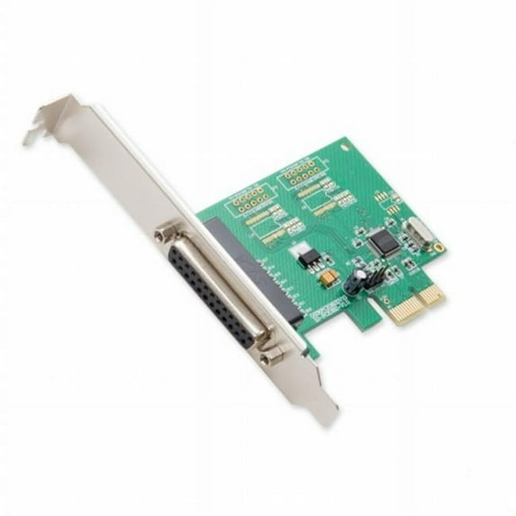 PCIe 1x Port Printer/Parallel Card, WCH382 Chipset, include one Low ...