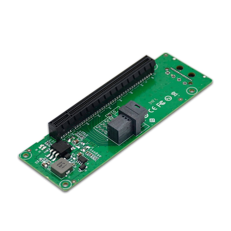 1 Port SFF-8643 to PCIe X16 Slot Adapter - Walmart.com