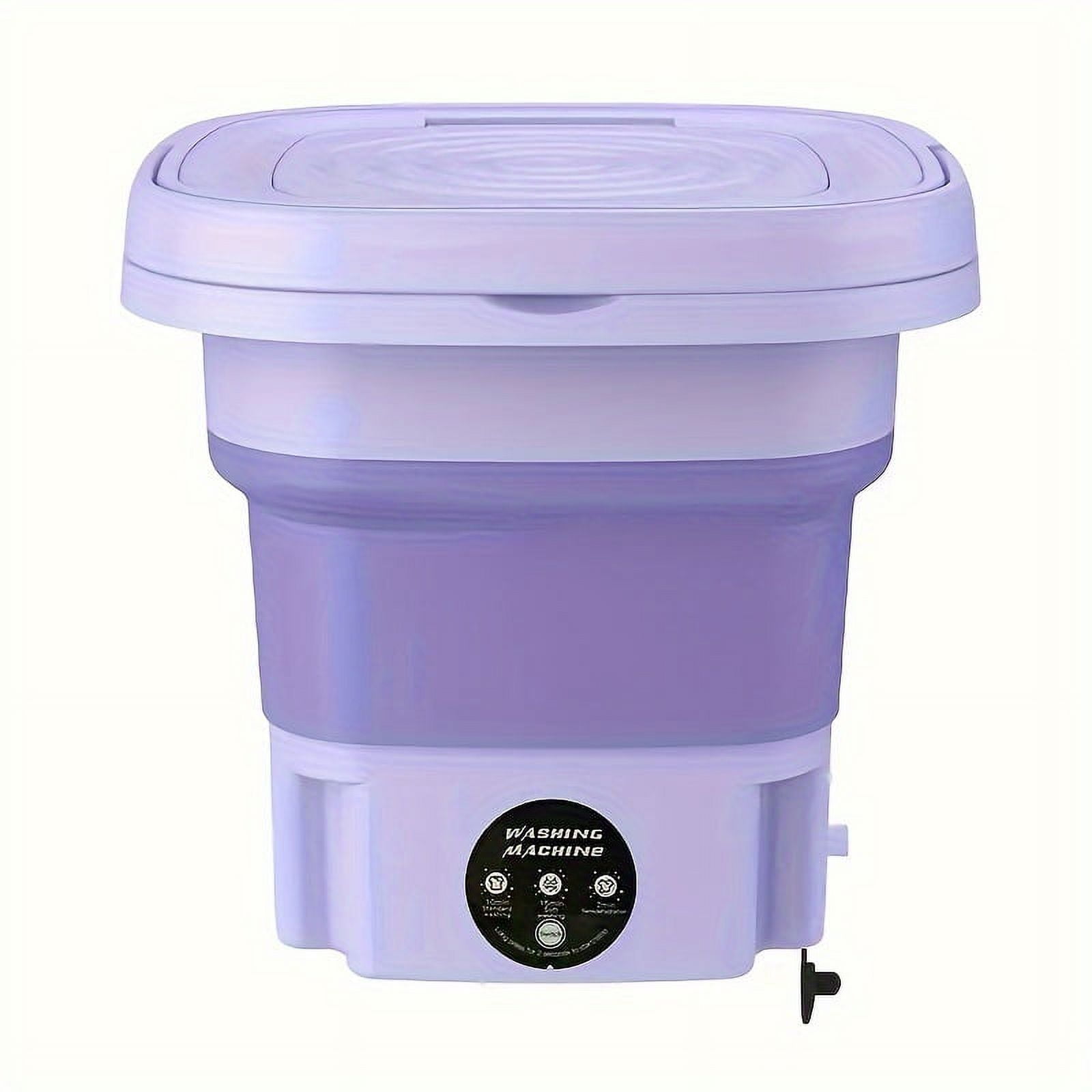 1 Portable Mini Washing Machine - 2.11gal High Capacity, 3 Deep ...