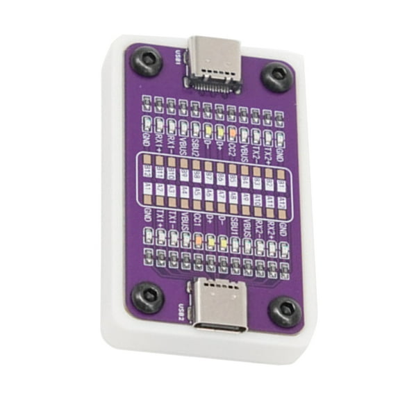 1. Portable Type-C Cable Tester 24-Pin LED Diagnostics with ...