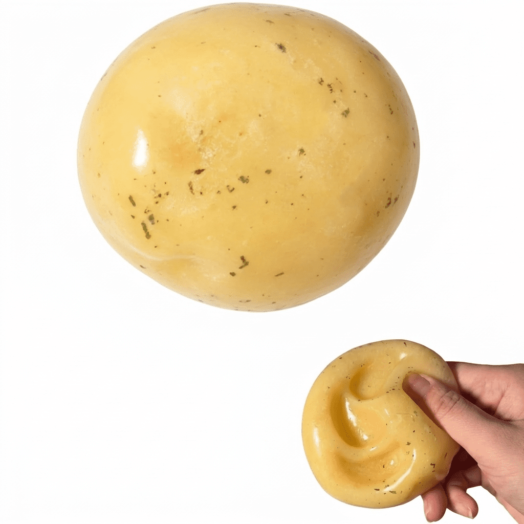 1 Potato Squishy Fidget Stress Ball, Handmade Realistic Fake Squeeze ...