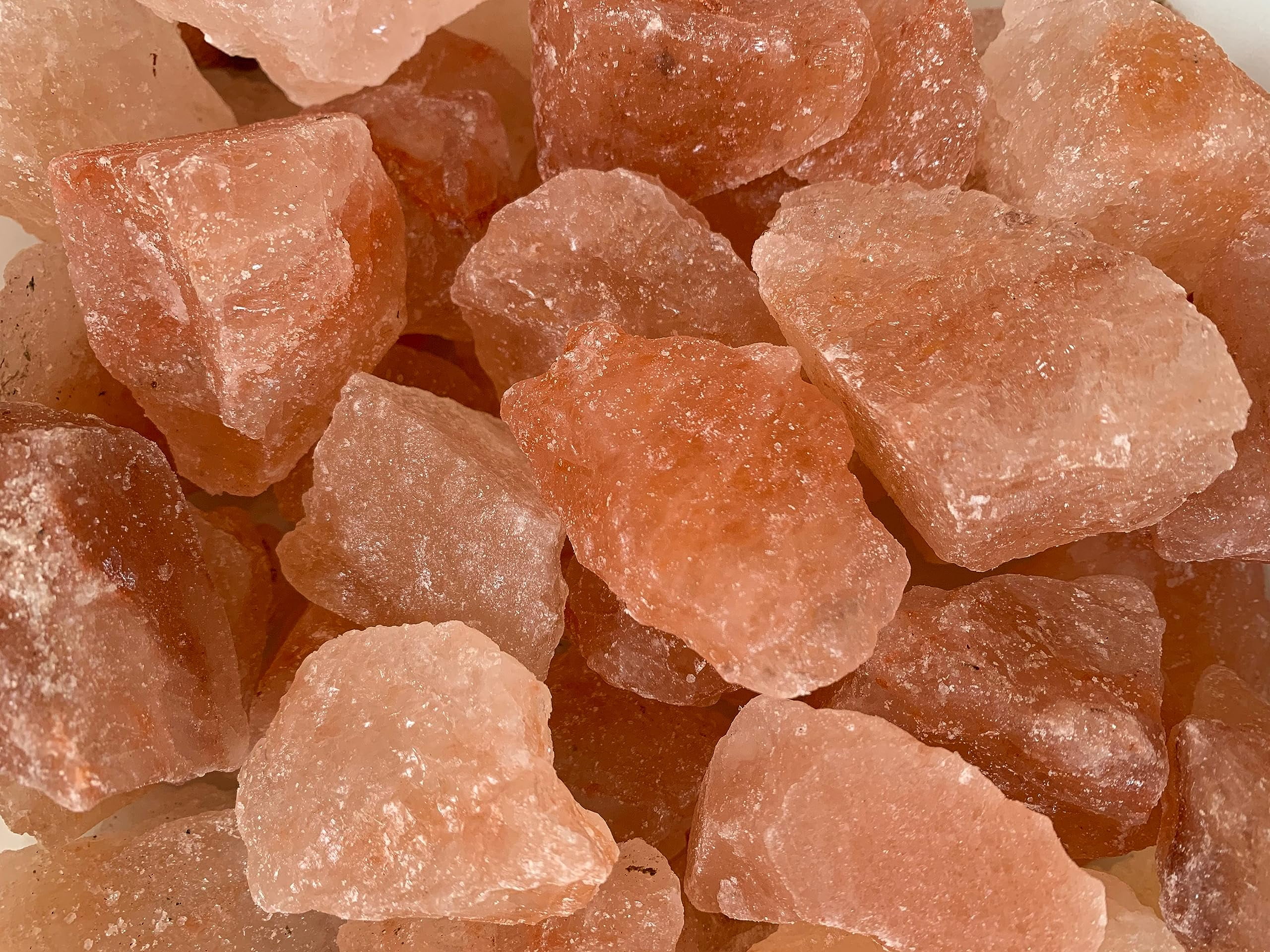 1 Pound Natural Himalayan Salt Chunks, Large Himalayan Salt Rough ...