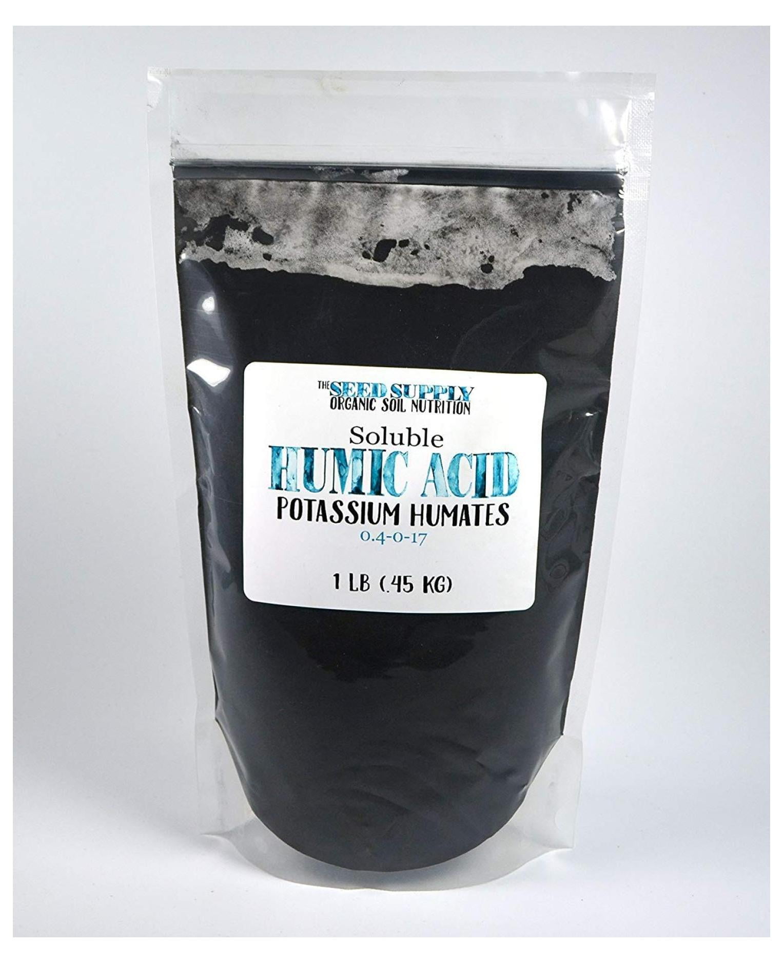 1 Pound Organic Soluble Humic Acid Powder - Potassium Humates - Natural ...
