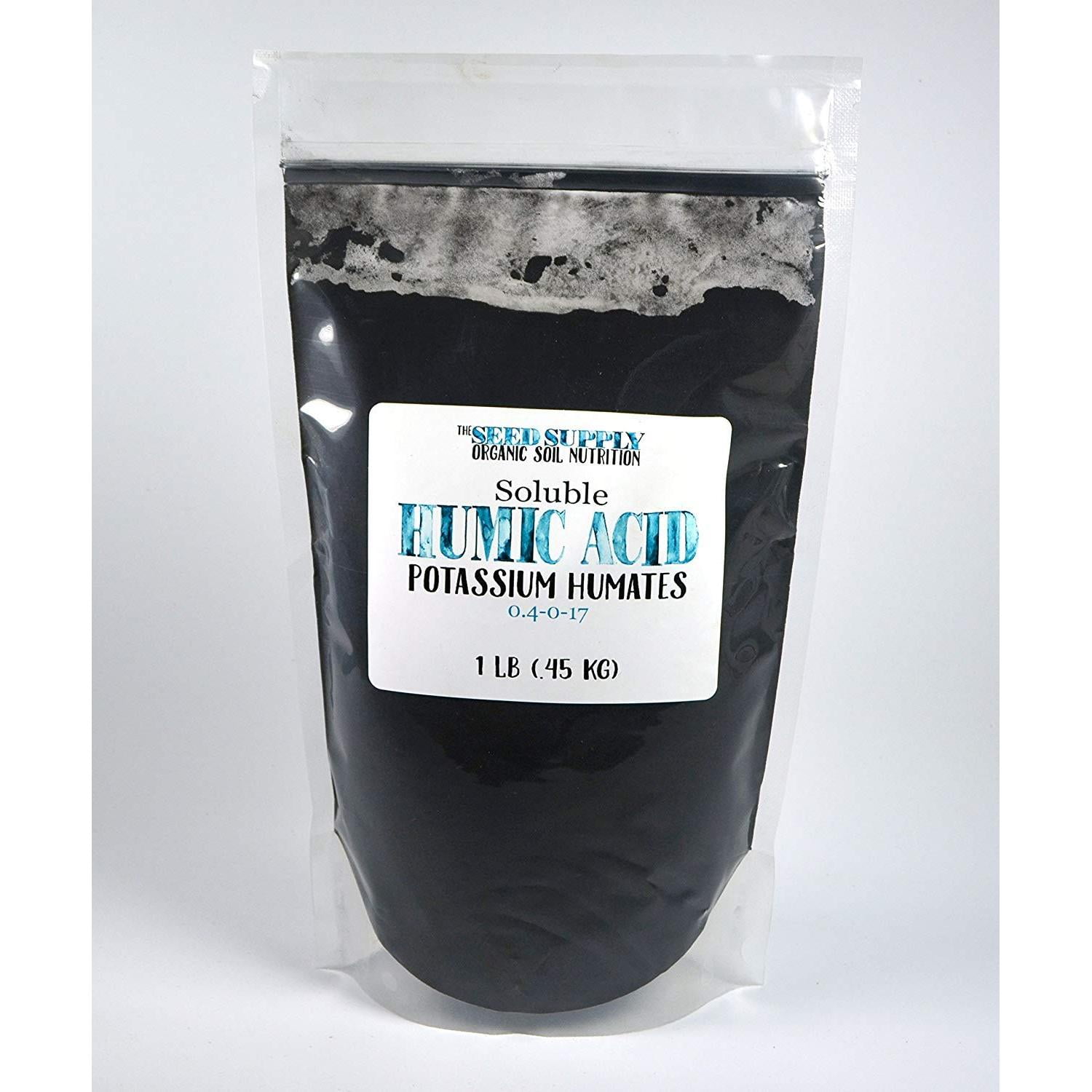 1 Pound Organic Soluble Humic Acid Powder - Potassium Humates - Natural ...