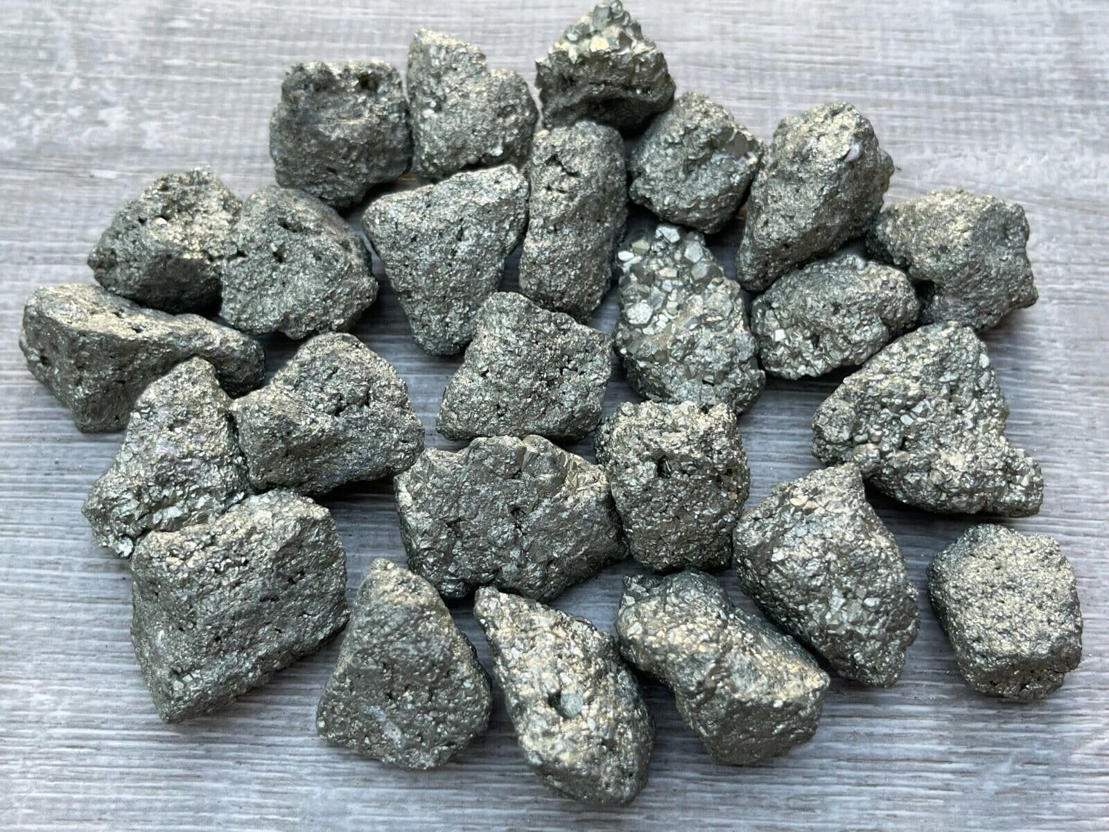 1 Pound Raw Pyrite - Natural Pyrite Stone, Natural Rough Pyrite, Pyrite ...